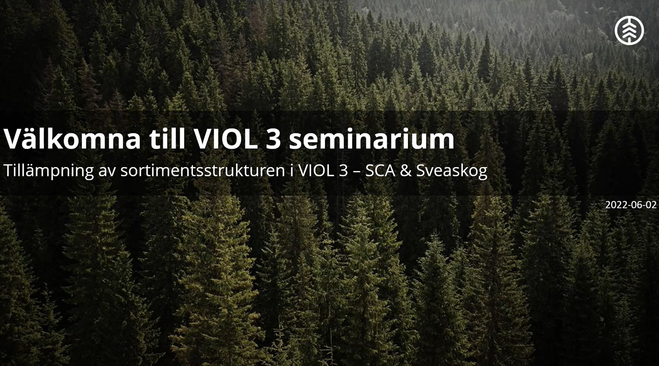 Film och material från VIOL 3 seminarie fem: Tillämpning av ...